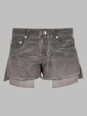 Rick Owens Denim Shorts - Multicolor