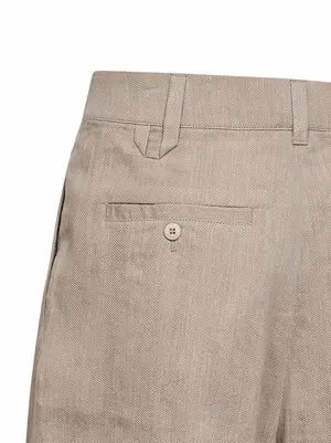 Jacquemus Beige The Pastro Bermuda Shorts With Pleats