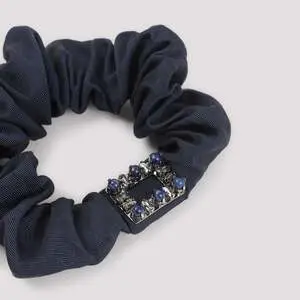 ROGER VIVIER Tres Vivier Stone Scrunchie