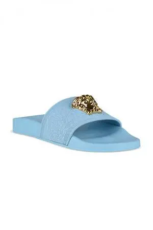 Versace Medusa Slides - Blue