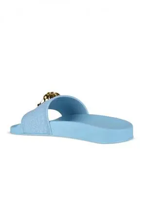 Versace Medusa Slides - Blue