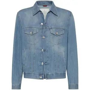 Brunello Cucinelli Denim Jacket - Blue
