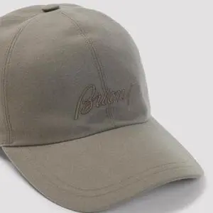 Brioni Baseball Cap - Green