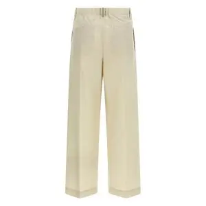 Brunello Cucinelli Neutrals Trousers Tailored Trousers
