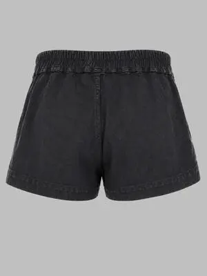 Rick Owens Paneled Drawstring Shorts - Black