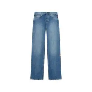 Off-White Denim Straight-leg Jeans - Blue