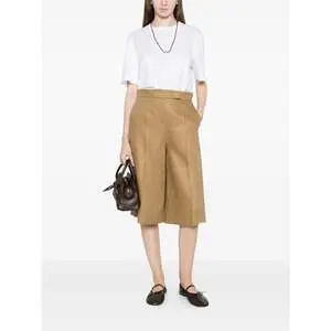Max Mara Neutrals Shorts Tailored Shorts