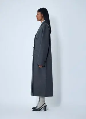 Prada Long Wool-blend Coat