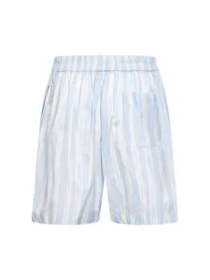 Jacquemus Striped Gouache-printed Boxer Shorts - Multicolor