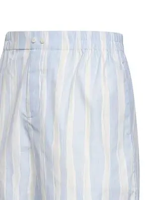 Jacquemus Striped Gouache-printed Boxer Shorts - Multicolor