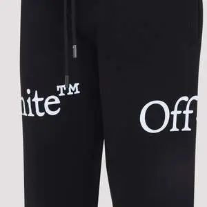 Off-White Bookish Scarf Cuffed Sweatpants