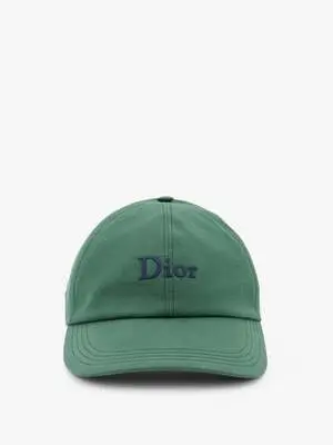 Dior Cotton Baseball Hat - Green