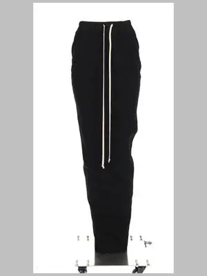 Rick Owens Pillar Drawstring Skirt - Black