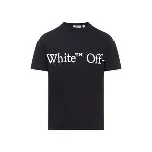 Off-White Bookish Scarf Regular S/s Tee - Black