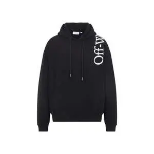 Off-White Vertical Bookish Skate Hoodie - Black
