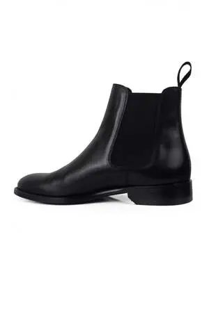 ALBERTO Calfskin Leather Chelsea Boot
