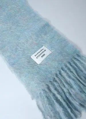 Acne Studios Fringed Wool-blend Scarf