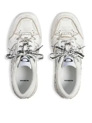Balenciaga Hamptons Medium Worn-out Sneaker - Multicolor