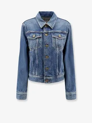 GOLDEN GOOSE Slim Fit Denim Jacket - Blue