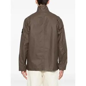 Stone Island Jackets Shirt Jackets - Brown