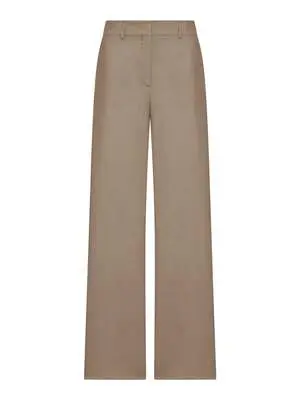 Giorgio Armani Tailored Linen Trousers - Multicolor