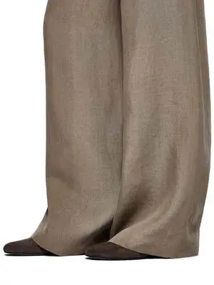 Giorgio Armani Tailored Linen Trousers