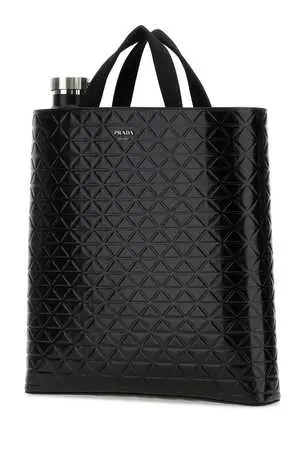 Prada Leather Shopping Bag