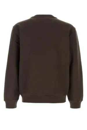 Burberry Cotton Blend Sweatshirt - Brown