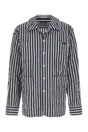 Dolce & Gabbana Embroidered Viscose Blend Shirt - Multicolor