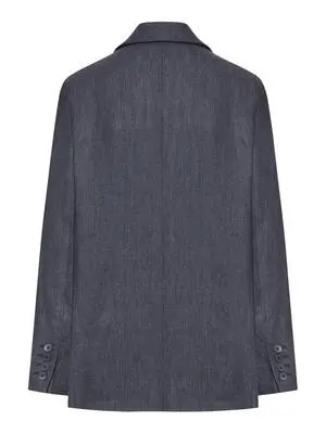 Max Mara Olimpia Double-breasted Blazer - Multicolor