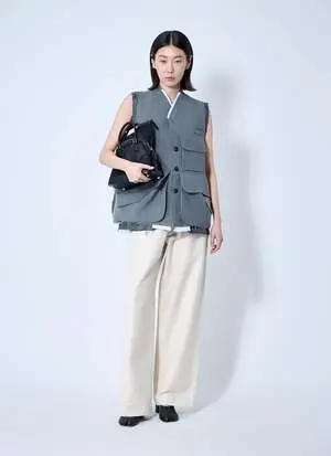 MAISON MARGIELA Wide Leg Pants
