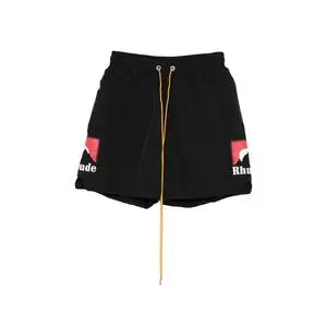 Rhude Shorts Track & Running Shorts - Black