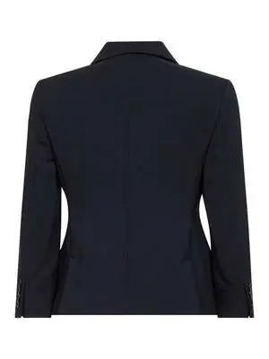 Max Mara Stretch Canvas Blazer