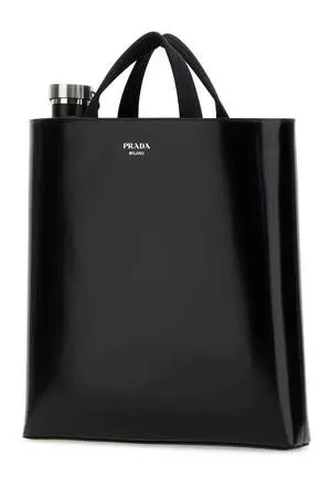 Prada Leather Shopping Bag