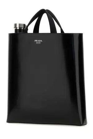 Prada Leather Shopping Bag