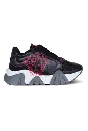 Versace Squalo Sneakers - Black