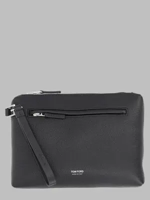 TOM FORD Pouch In Pelle - Black