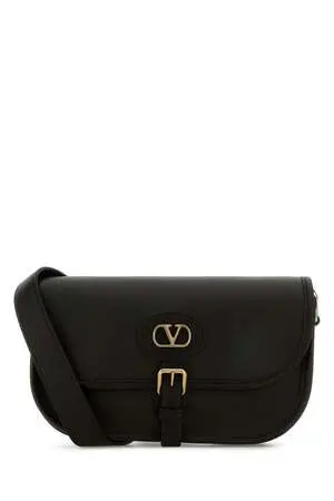 Valentino Garavani Leather Antibes Crossbody Bag - Black