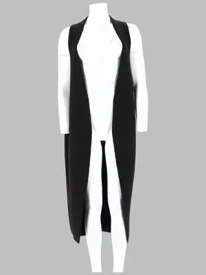 Rick Owens Knit Cyclops Gilet - Black
