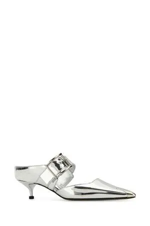 Alexander McQueen Leather Punk Pumps