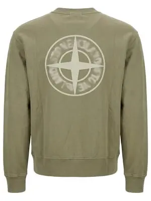 Stone Island Oversized-fit Crewneck Sweatshirt - Green