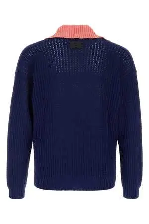 Fendi Navy Cotton Polo Shirt