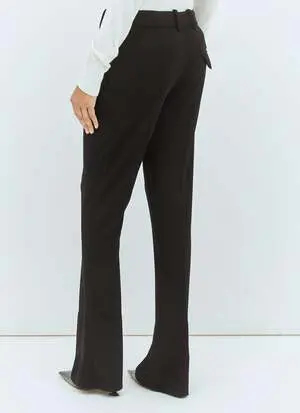 Bottega Veneta Matt Flared Pants