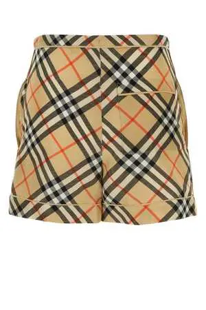 Burberry Printed Silk Shorts