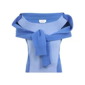 Alexander McQueen Wrap Jumper - Blue