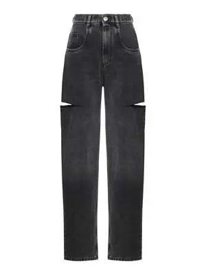MAISON MARGIELA High-waisted Side-cut Jeans