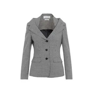 Alexander McQueen Off Shoulder Jacket Harness - Black