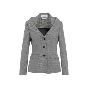 Alexander McQueen Off Shoulder Jacket Harness