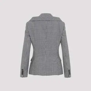 Alexander McQueen Off Shoulder Jacket Harness