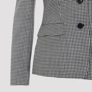 Alexander McQueen Off Shoulder Jacket Harness